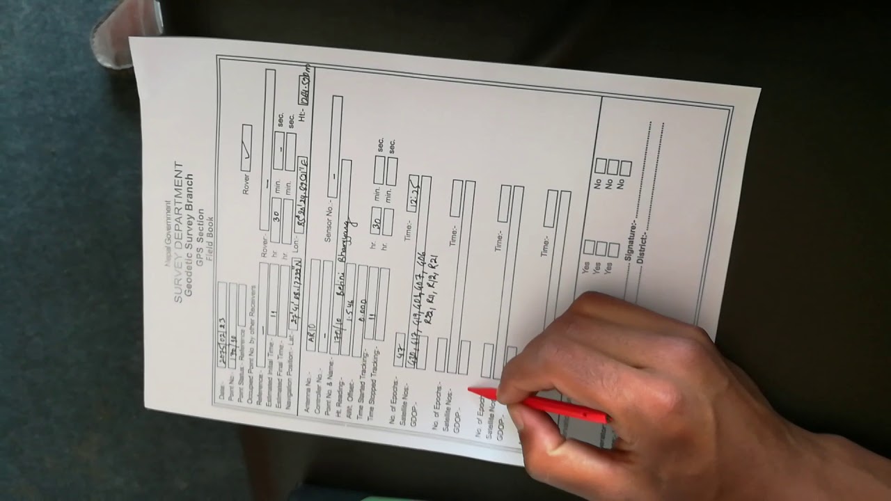 #7 Fieldbook Record Keeping and Terminating the Observation - YouTube
