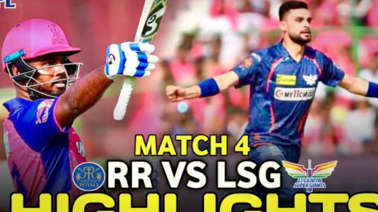 RR vs LSG Full Highlights | IPL 2024 | Highlights - YouTube
