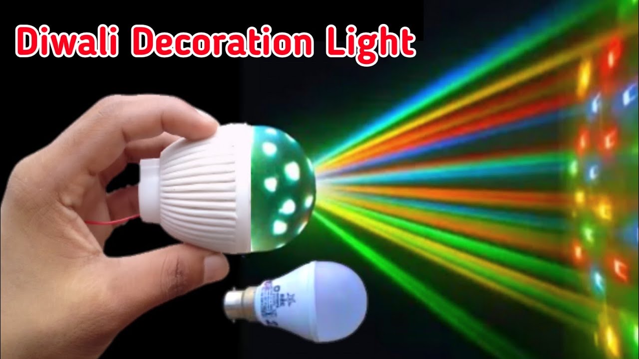 How To Make Diwali Decoration Light | Diwali Special Decoration Light ...