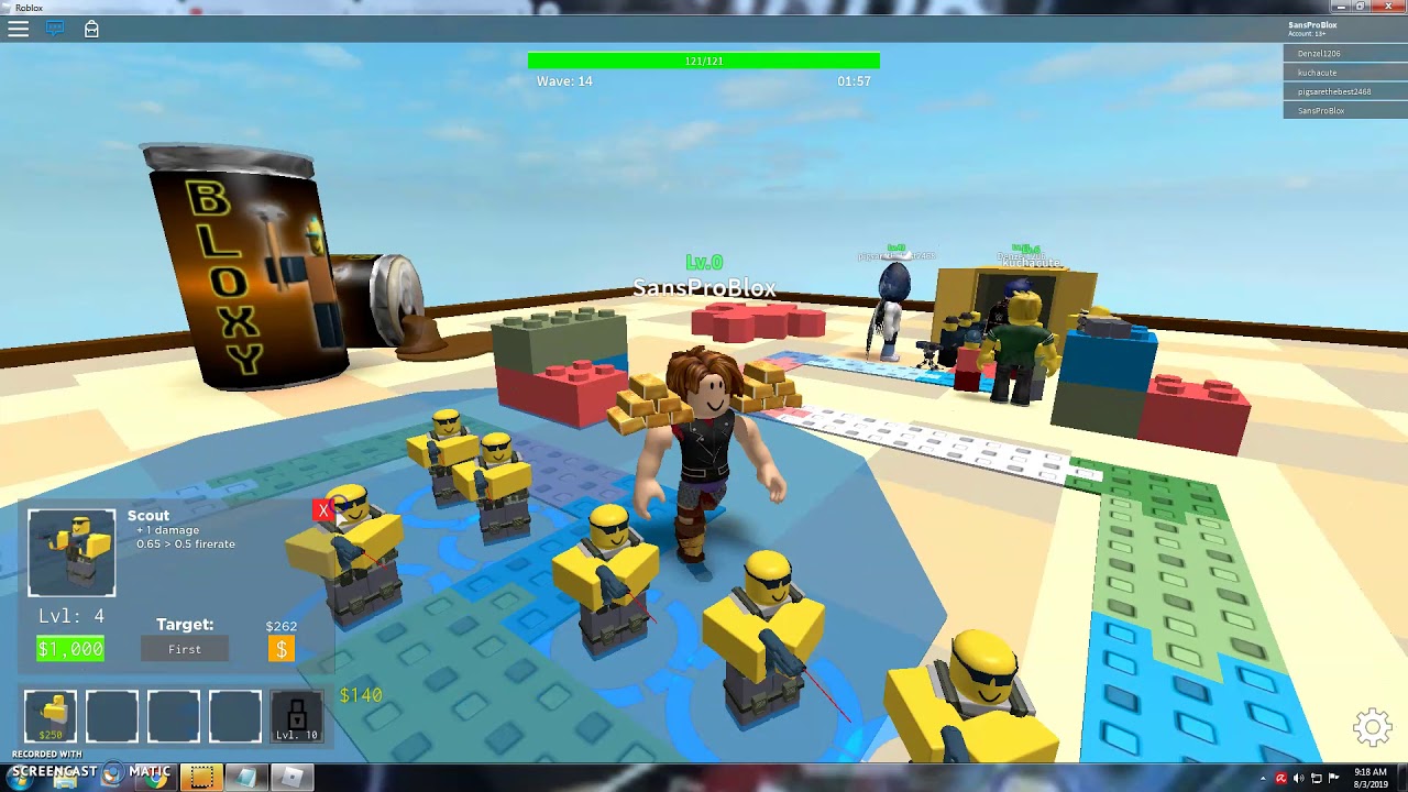 Tower Defense Simulator(Gameplay2) - YouTube