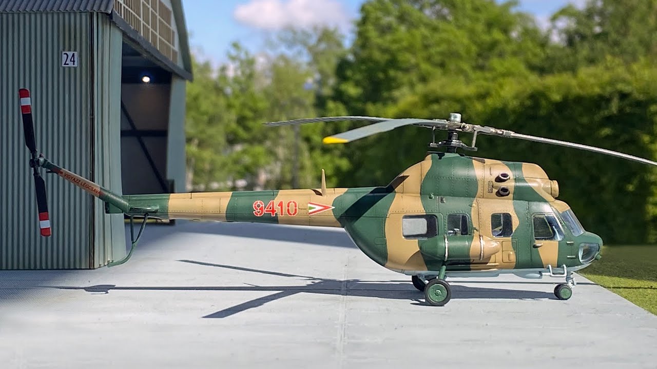 Mil Mi-2 'Hoplite' - Hungarian Defence Forces, 1999 - Hobby Boss - 1:72 ...