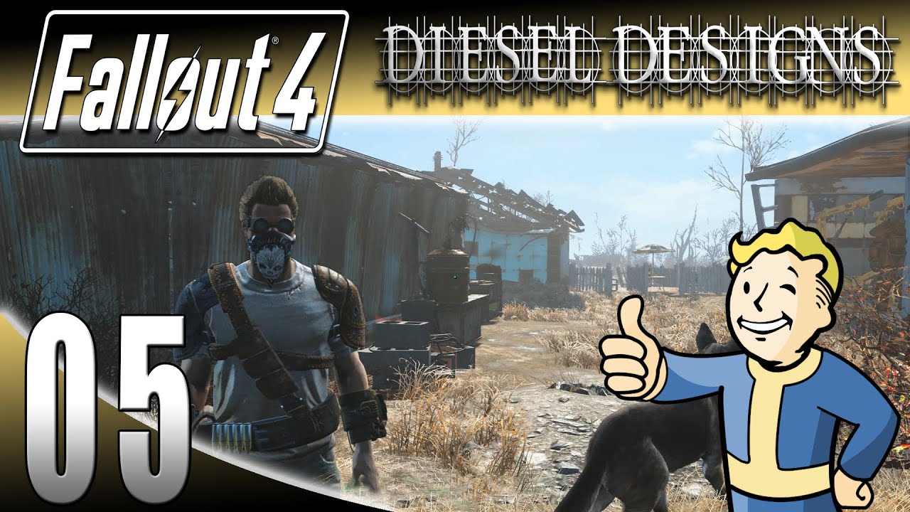 FallOut 4 Gameplay: PC: EP5: Starter House and Starlight Drive-In ...