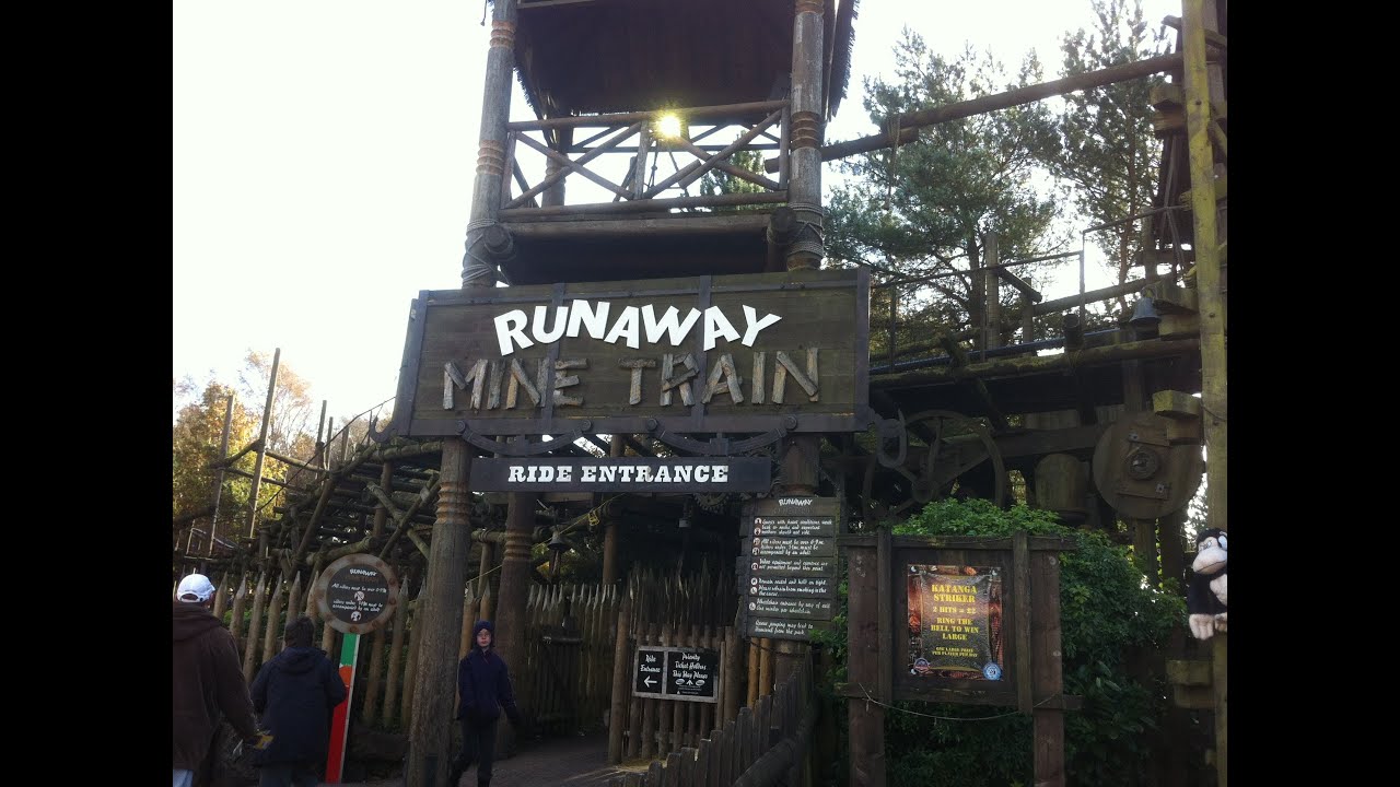 Runaway Mine Train Logo
