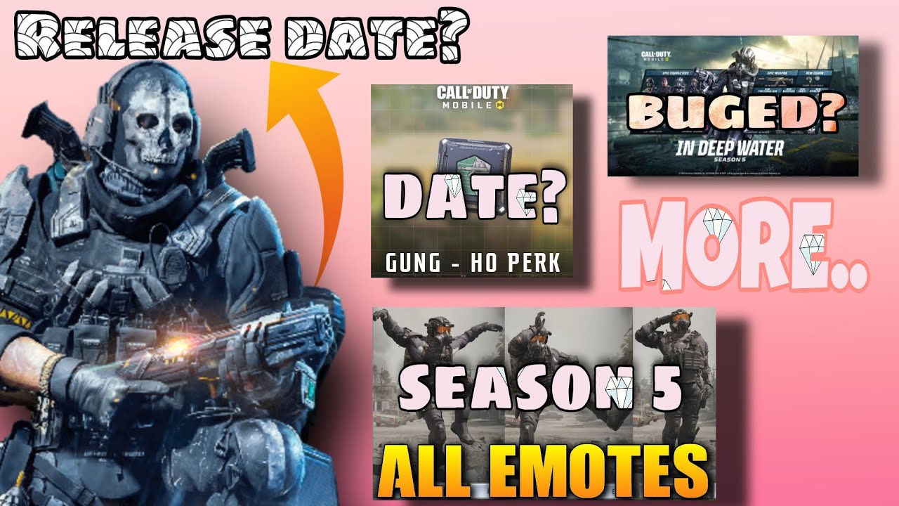 NEW SEASON 5 LEAKS (18) CODM HUGE LEAKS | LEGENDARY GHOST RELEASE DATE ...