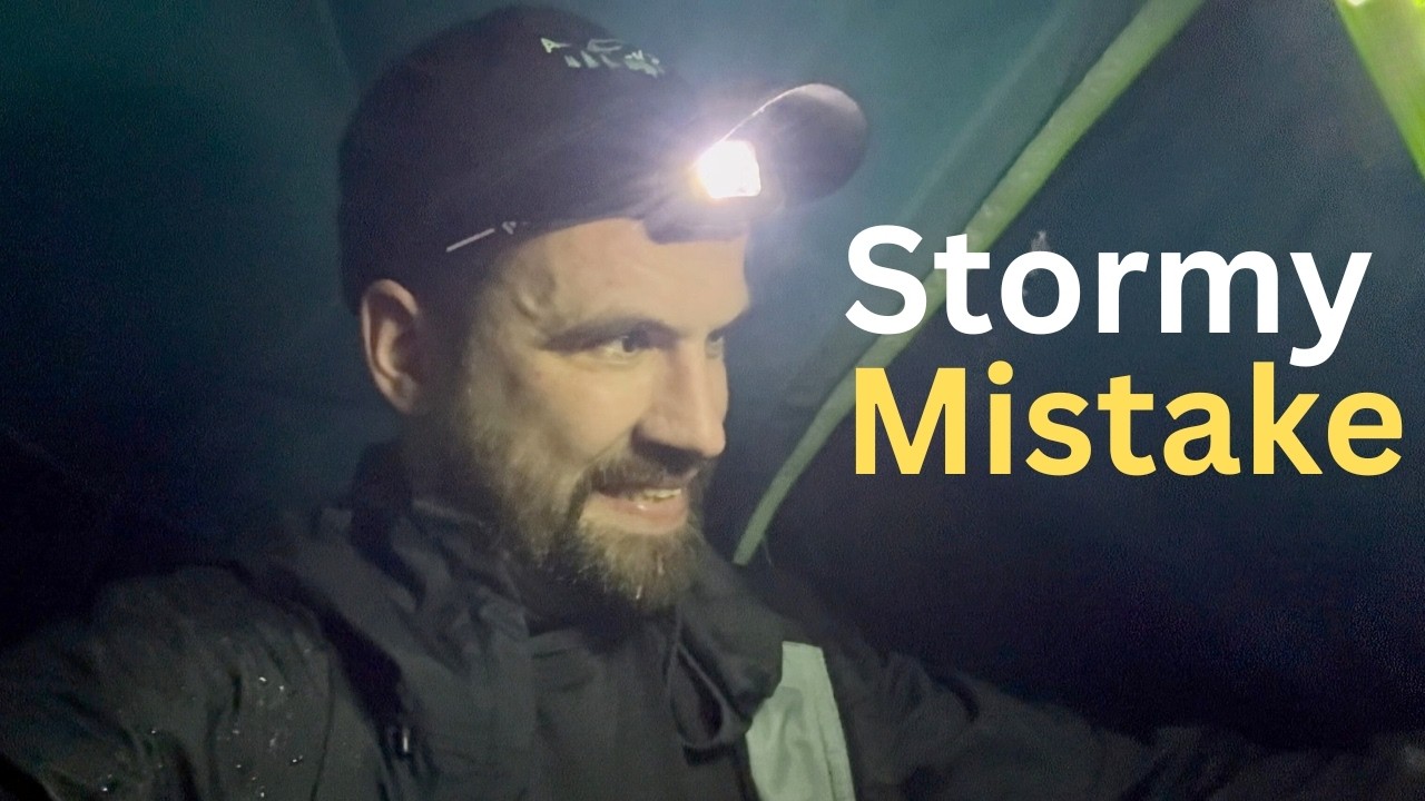 Solo Camping Goes Wrong: Heavy Rain, Big Problems - YouTube