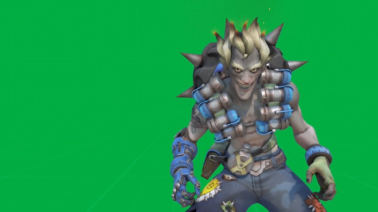 Junkrat Highlight Intros Green Screen [Drowned] - YouTube