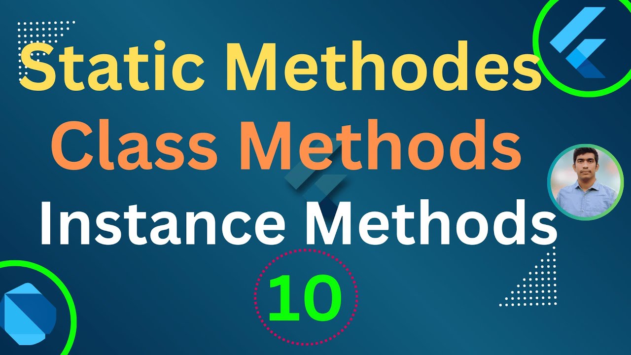 Dart Static Methods Instance Method And Class Methods Oop Dart 0238
