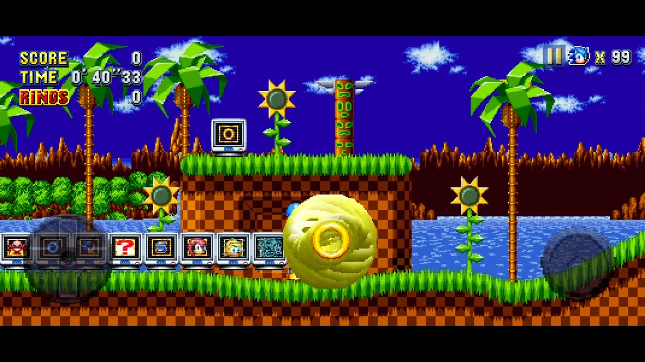 how to get yellow sonic in sonic mania plus - YouTube