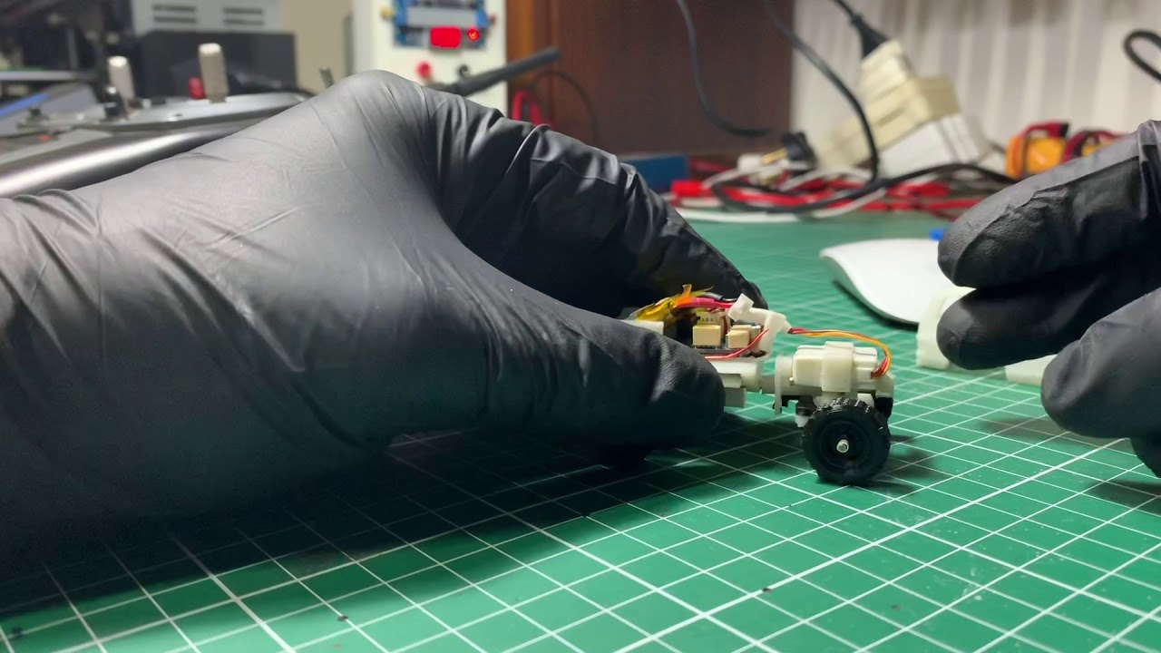 Micro 1:64 Crawler 3d printed - YouTube