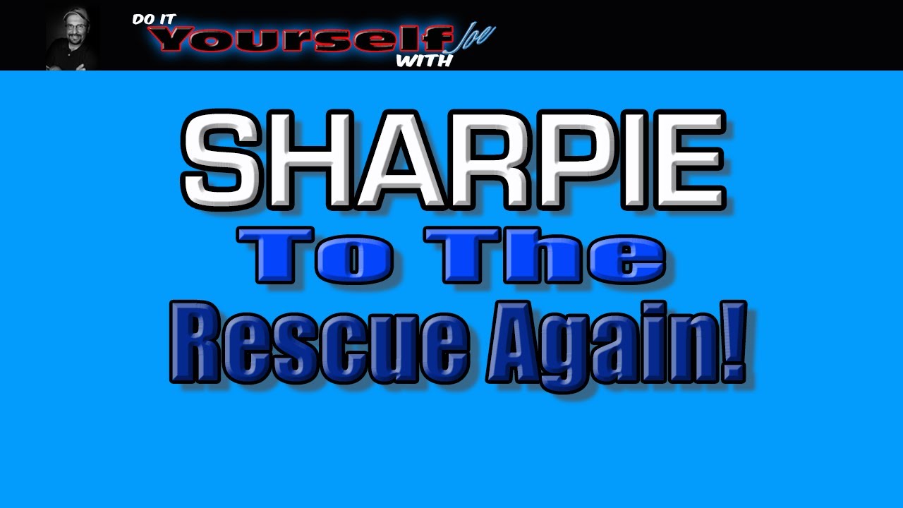 Counter Repair, Sharpie counter top repair - YouTube