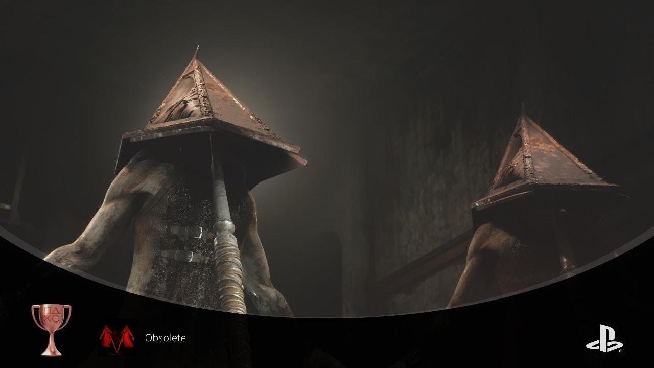 SILENT HILL 2 Dual Pyramid Head Fight - YouTube