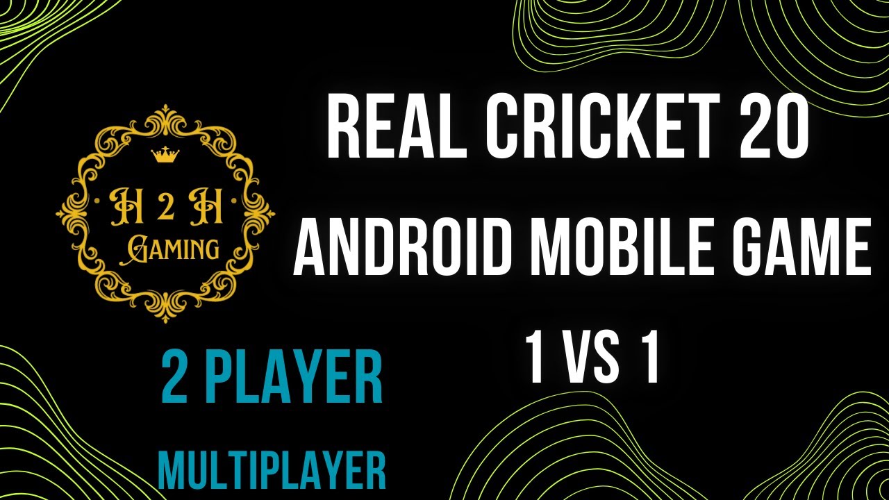 Real Cricket 3D 2020 | 2 Player Gaming | Multiplayer 1 v 1 | Pakistan ...