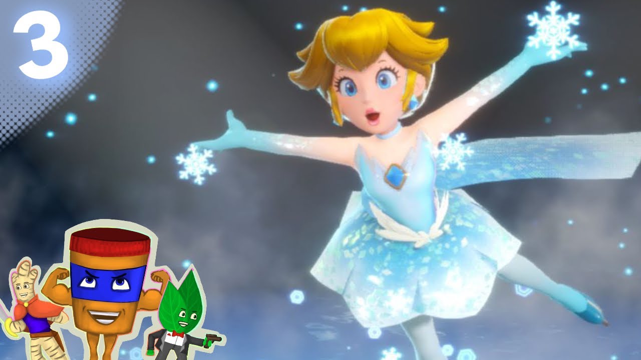 The Ice Skating Queen! -MARIO MONDAYS [Princess Peach Showtime! Ep.3 ...