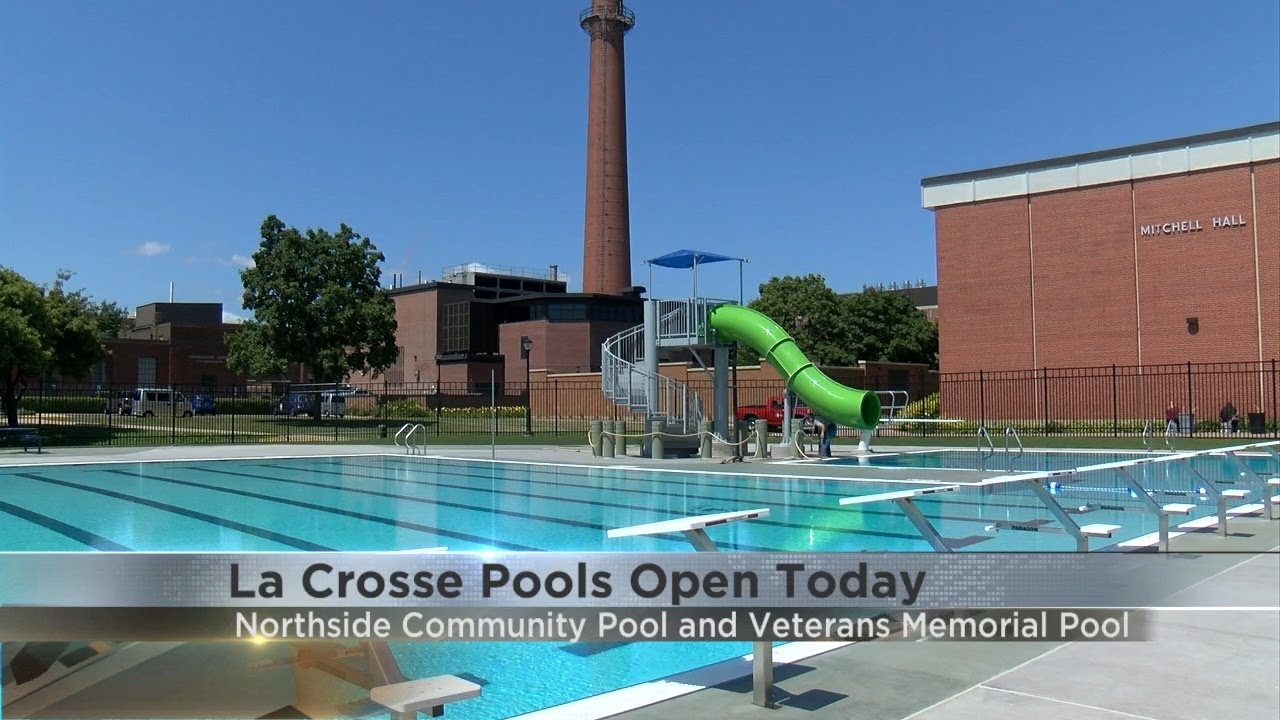 UPDATE: Two of La Crosse's pools now open for the summer - YouTube