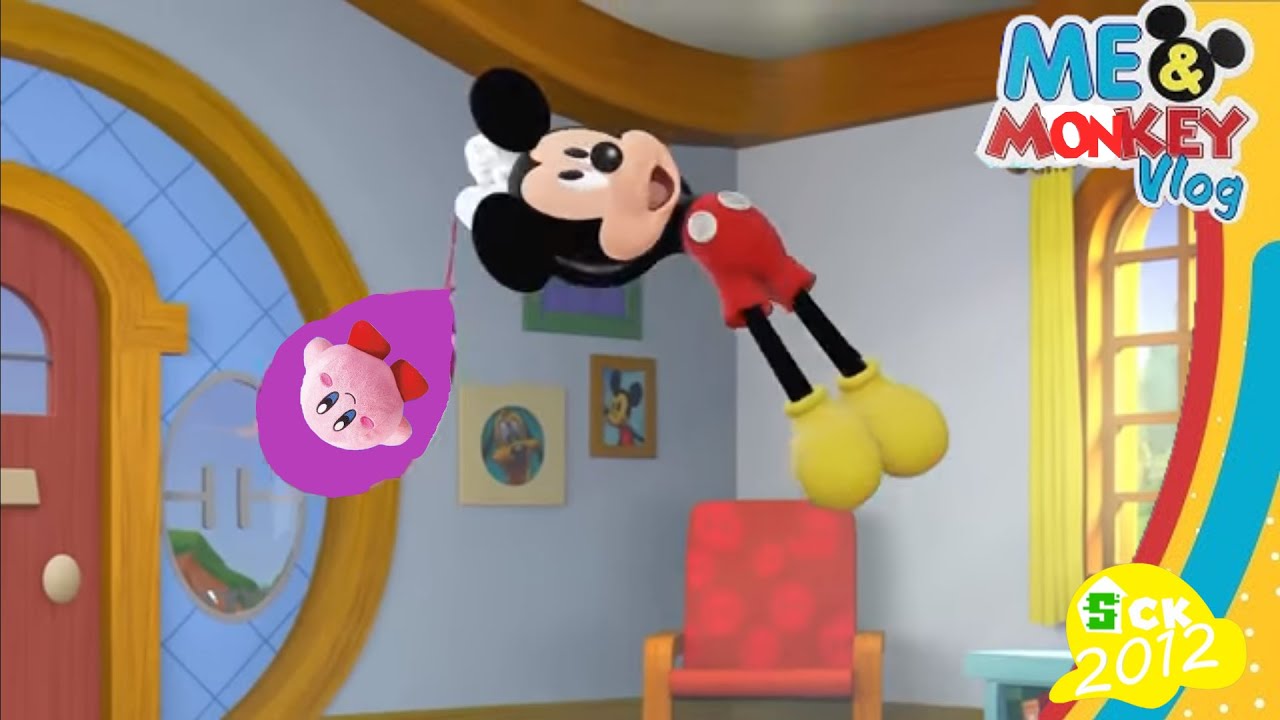Monkey Pranks Mickey! 💥 | Me & Monkey | Vlog 4 | ‪@sck2012 - YouTube