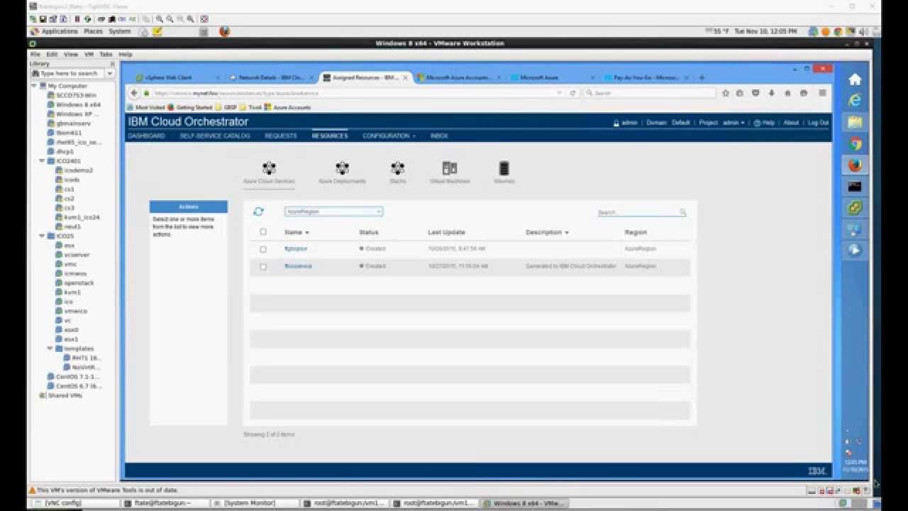 Azure deployment with IBM Cloud Orchestrator 2.5 - YouTube