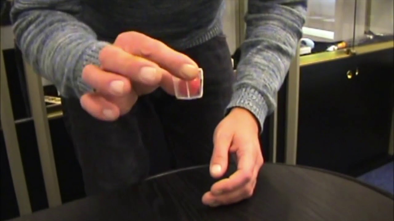 CRASH THRU - AKA Burglar Ball - Bandit Ball Magic Trick - YouTube