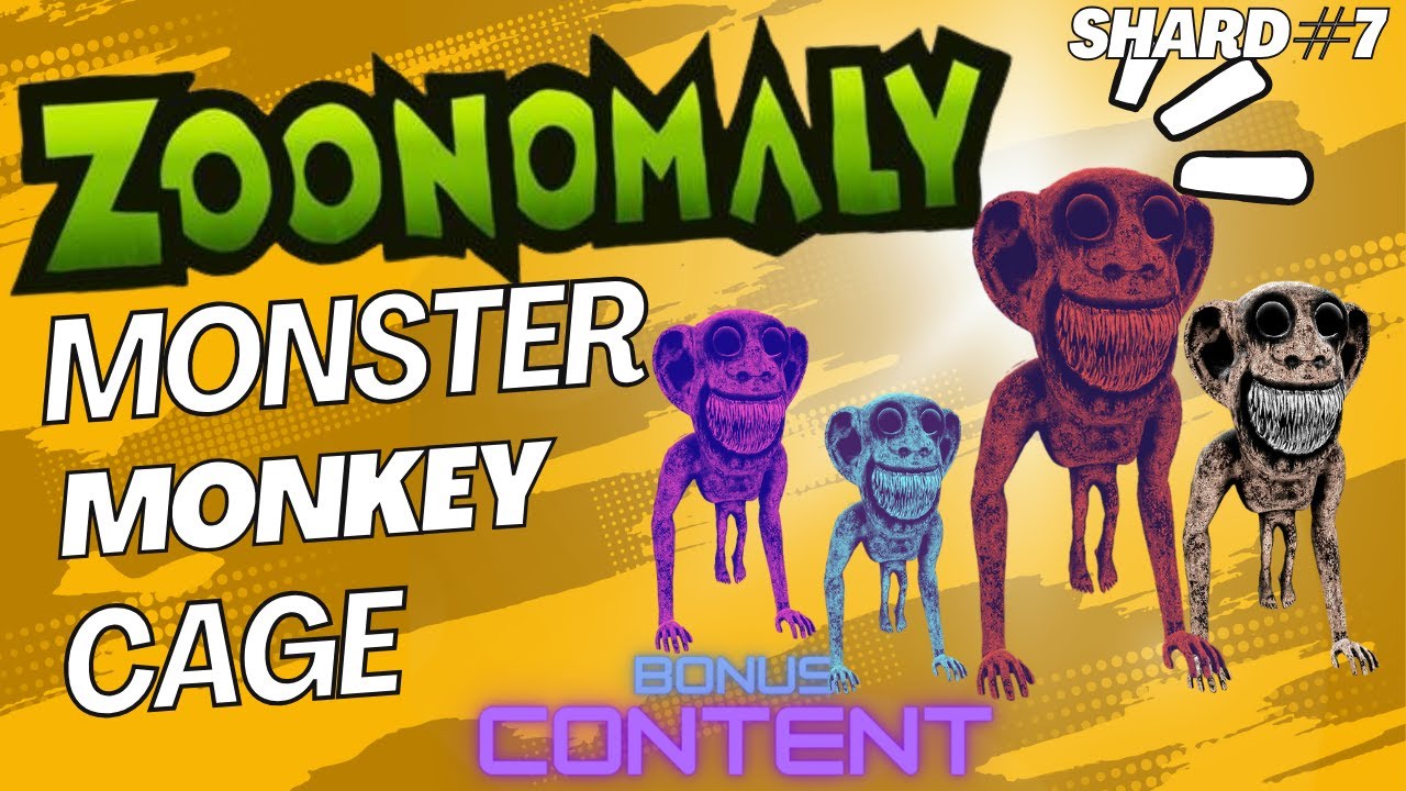 Zoonomaly Monster Monkey Cage | Shard #7 | Walkthrough | Bonus Content ...