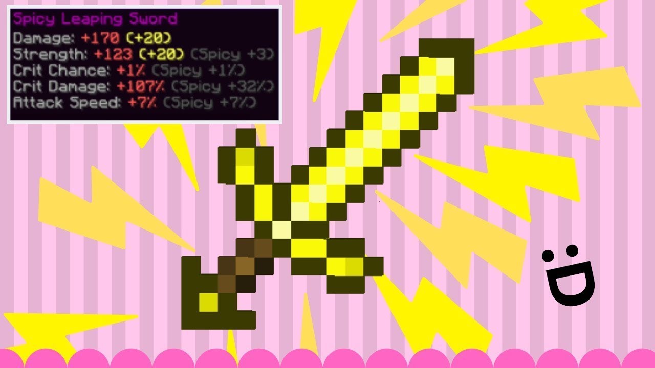 I made Leaping Sword in Redesky skyblock - YouTube