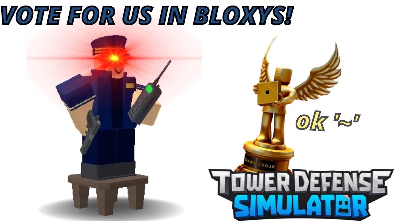 Commander Wants you To Vote For TDS!!! 🏆 | (Bloxy Awards) - YouTube
