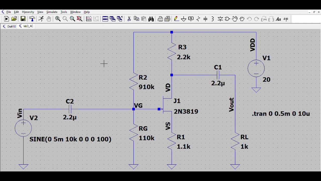 Common Source Jfet Amplifier Experiment At Victor Gordon Blog
