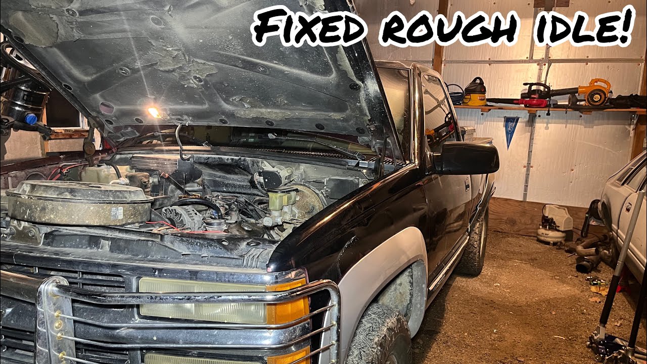 Rough Idle Fixed! 1994 Chevy 1500 350 - YouTube