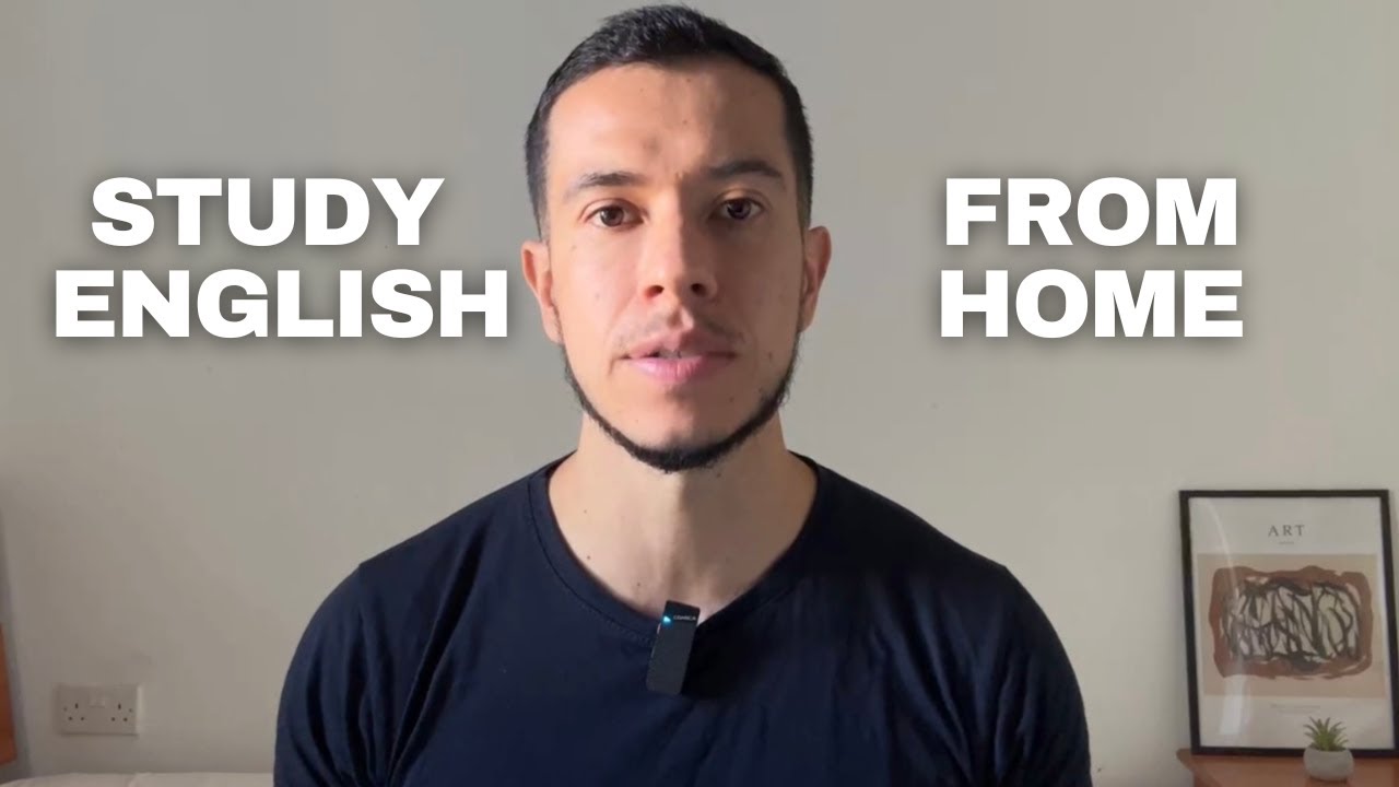 HOW TO STUDY ENGLISH FROM HOME - YouTube