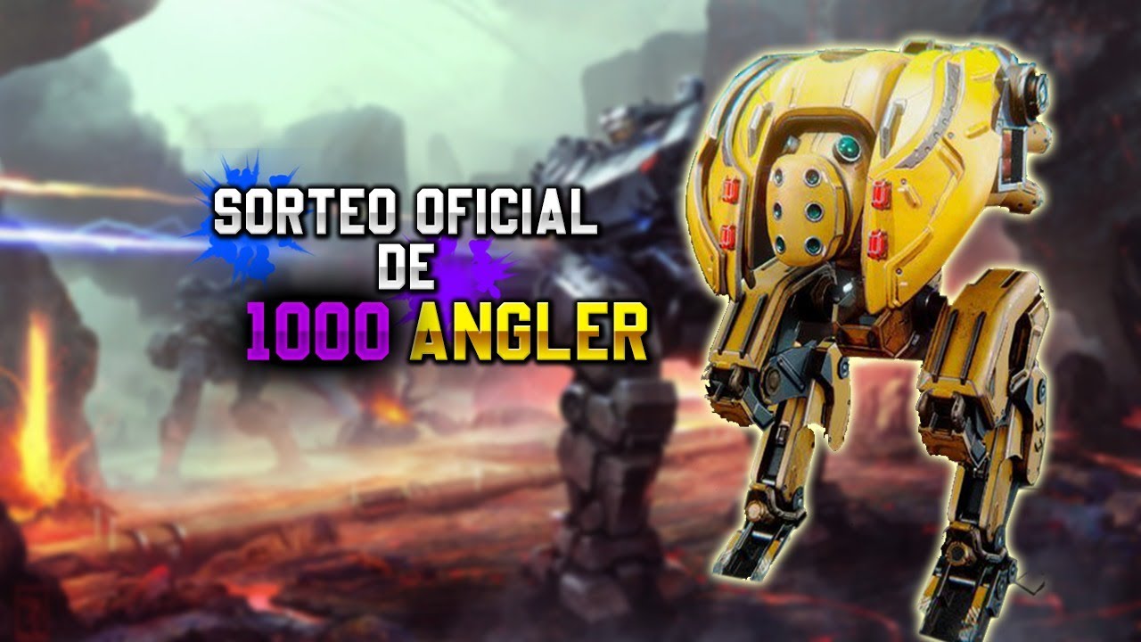 Como ganar un robot ANGLER 🤯 Sorteo de mil angler 🎖💥 War Robots - YouTube