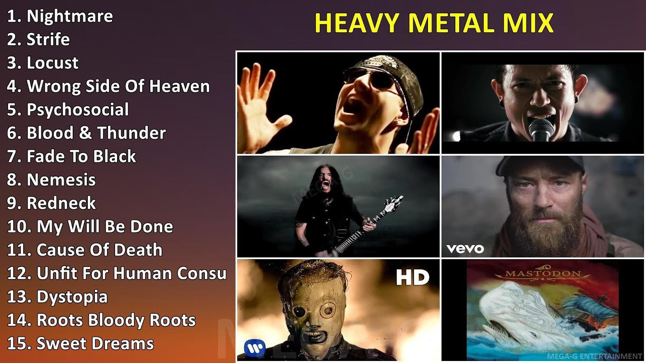 Heavy Metal Mix ~ Full Album - YouTube