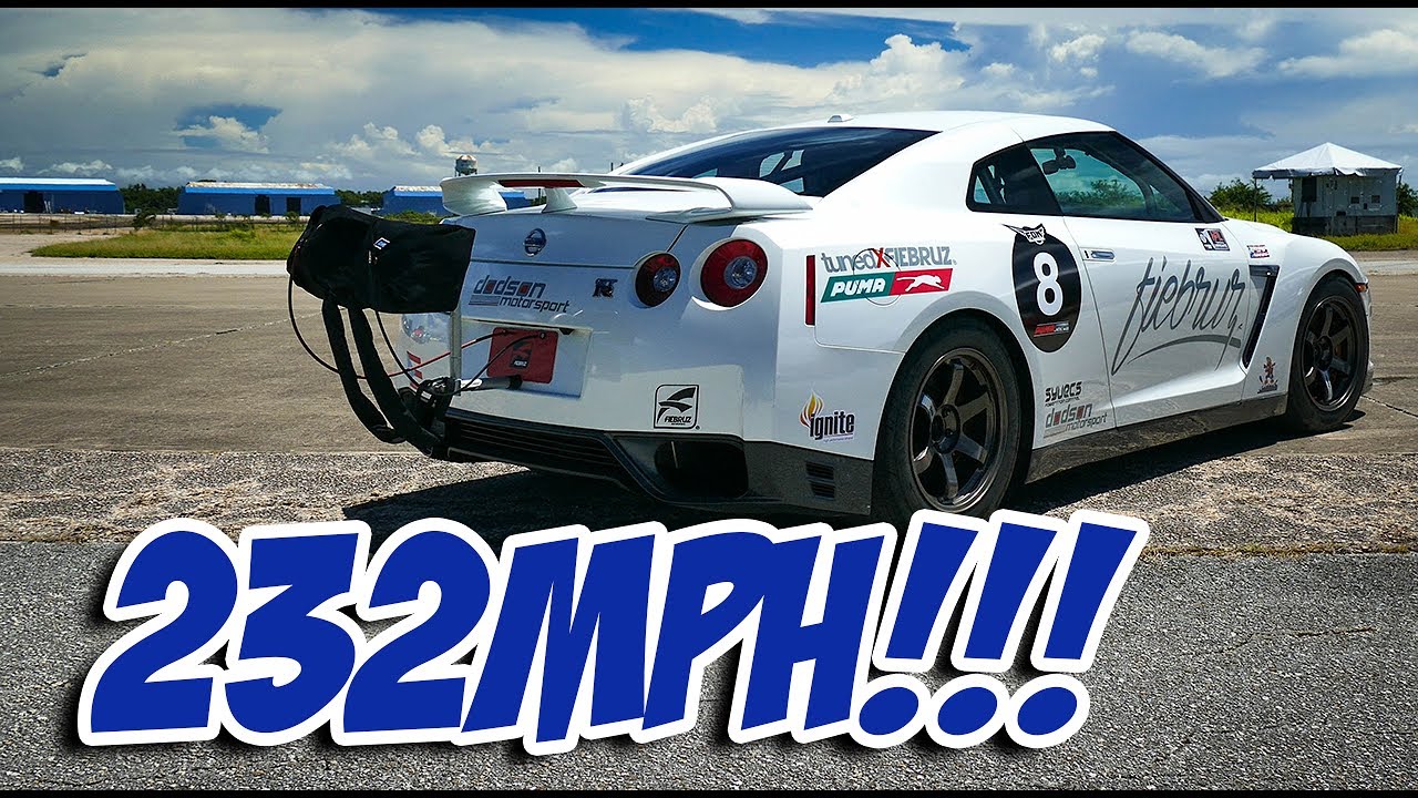 2000HP+ GTR - FASTEST 1/2 Mile Car of PR and the Caribbean - YouTube