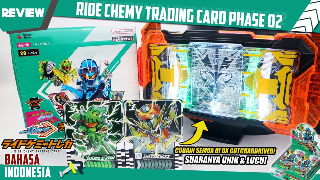 COBAIN SEMUA RIDE CHEMY TRADING CARD PHASE 02 DI DX GOTCHARDRIVER ...