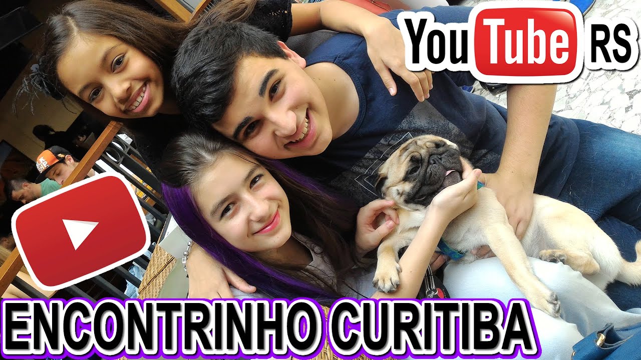 Encontrinho Youtubers Curitiba com Felipe Calixto, Vida de Amy e Marina ...