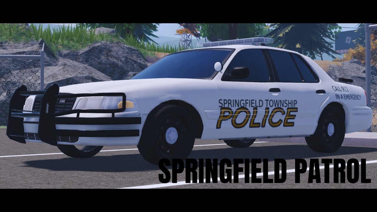 🔴Live On Patrol | ER:LC Roblox | Springfield Patrol - YouTube