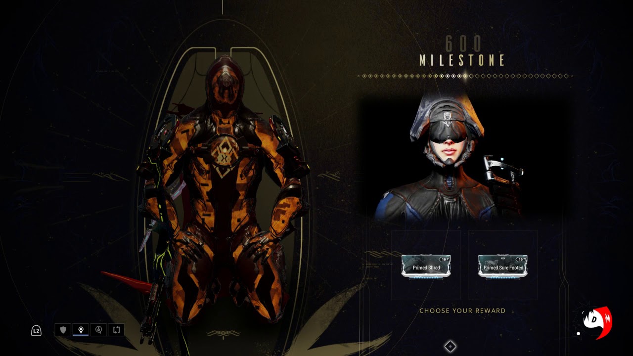 Warframe - 600 Day Login Reward - I selected??? - YouTube