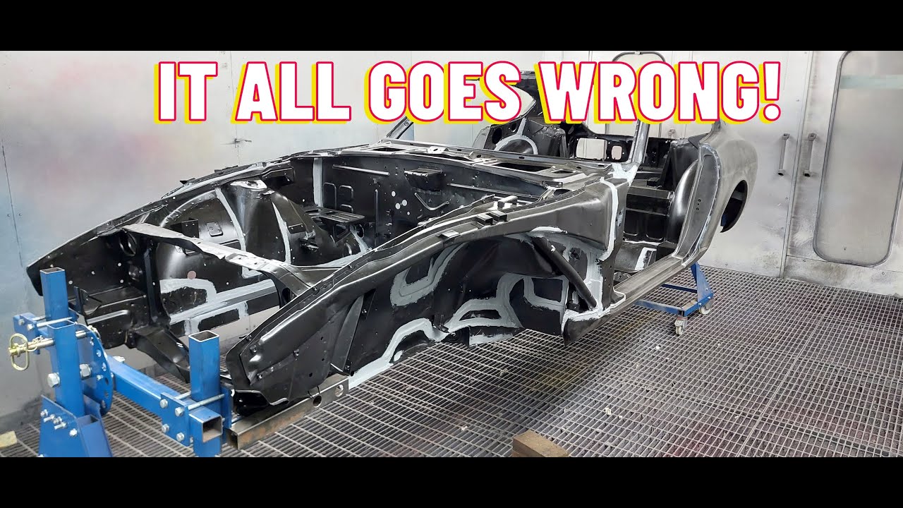 episode 5 shell paint, dash repair and flock. - YouTube