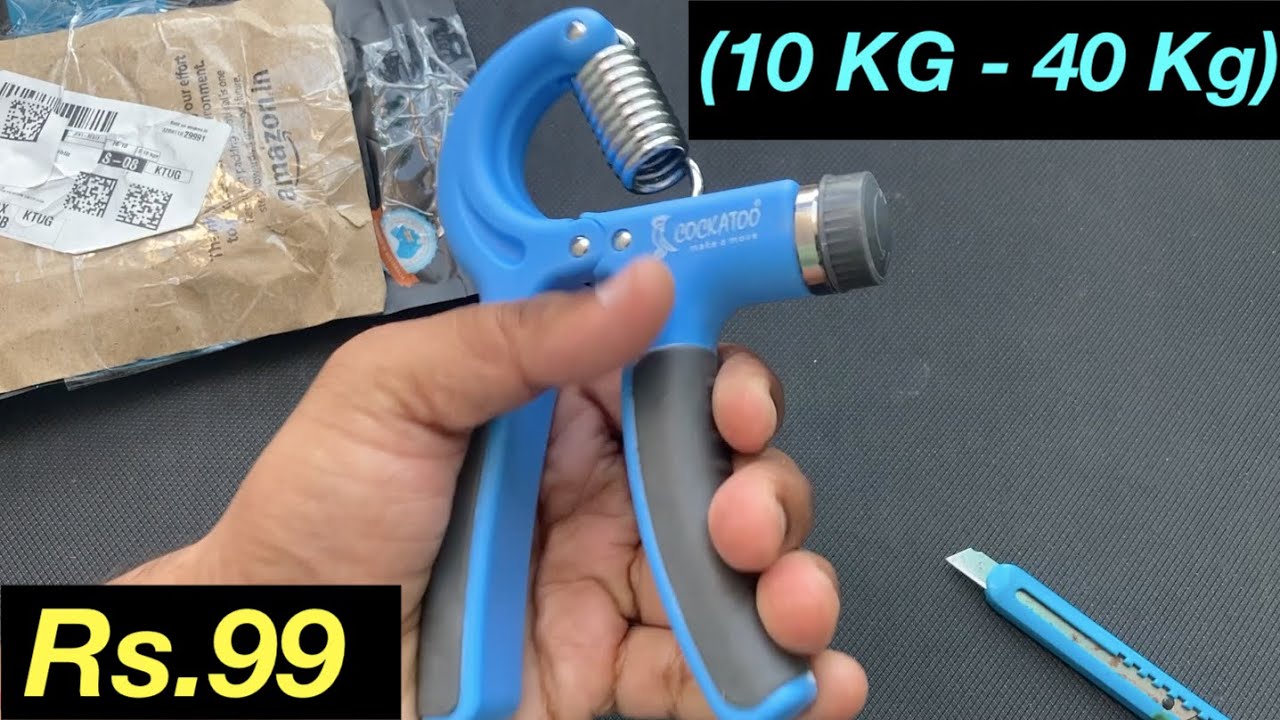 Ultimate Hand Grip Challenge: Cockatoo Adjustable Hand Gripper Test ...