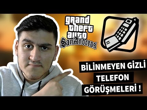 GTA SAN ANDREAS'IN BİLİNMEYEN GİZLİ TELEFON GÖRÜŞMELERİ!