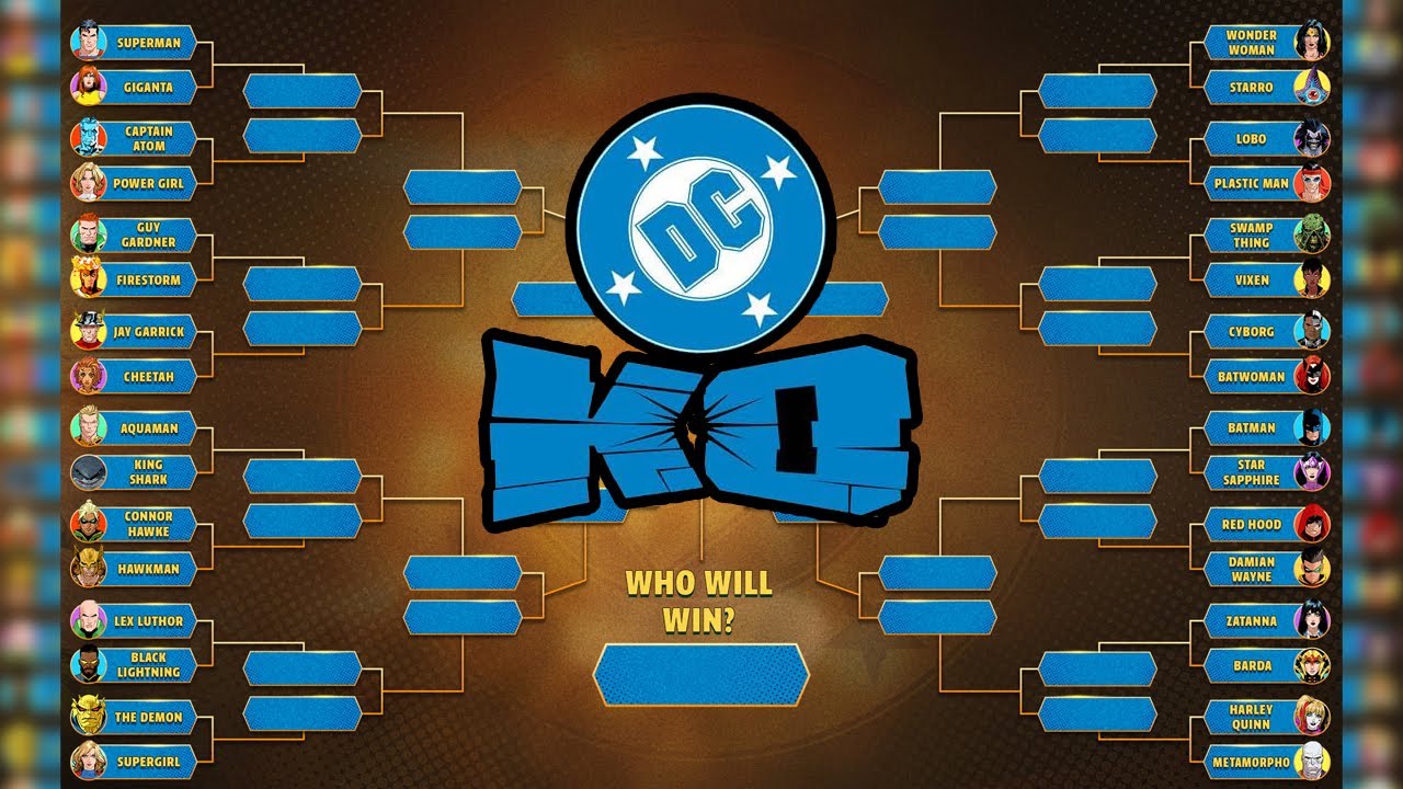DC KO Bracket Breakdown: Which DC Comics Character Will Be King Omega ...