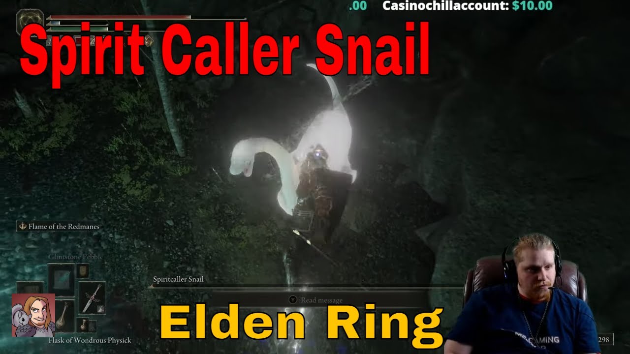 Boss Spirit Caller Snail - Elden Ring (Spiritcaller's Cave) Streamclip ...