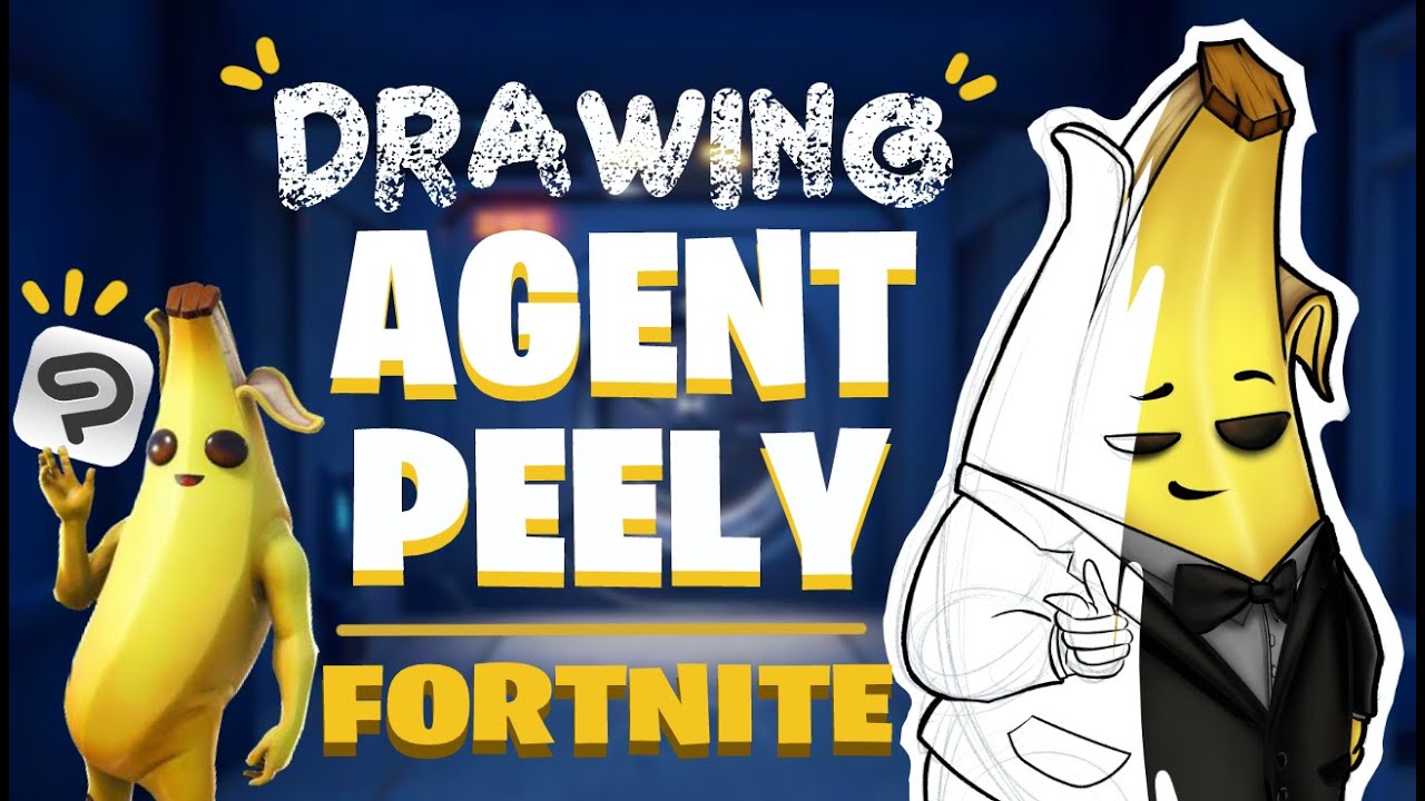 MY CHIBI VERSION OF FORTNITE'S AGENT PEELY! featuring Clip Studio Paint ...