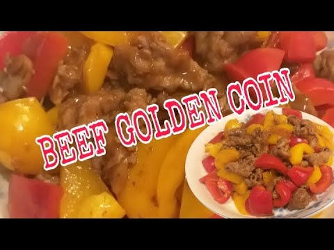 HOW TO COOK BEEF GOLDEN COIN MUSCLE SLICED || KATIE'S VLOG - YouTube