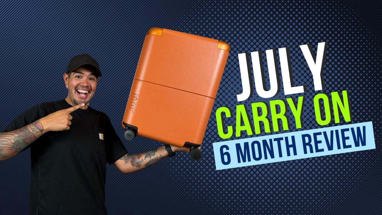 July Carry On 6 Month Review! Why I Chose July Over Other Brands - YouTube