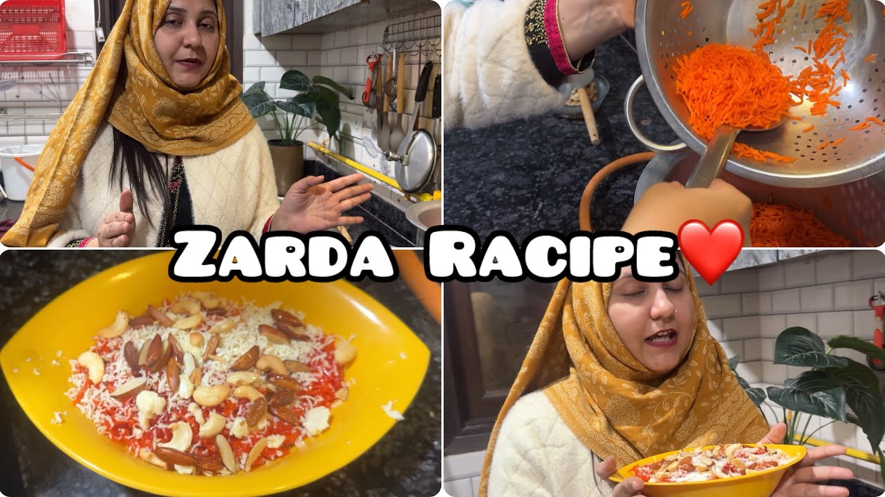 Zarda Racipe ️ || Making Zarda For My 2d Anniversary 💍 ️ - YouTube