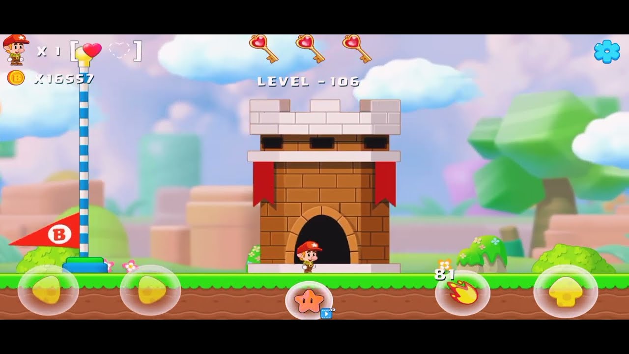 super Billy's world level 105 , 106 - YouTube