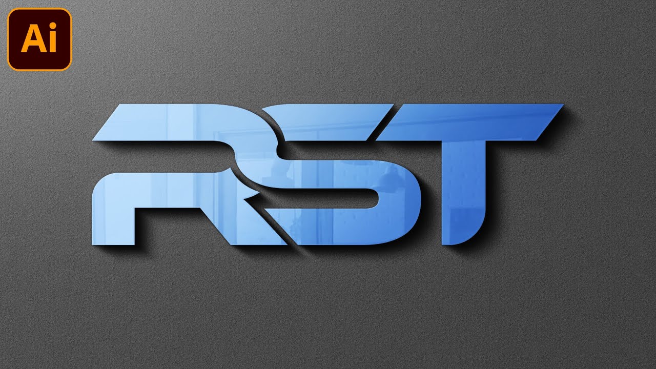 Logo design Tutorial in Illustrator : Typography Logo Design Tutorial ...