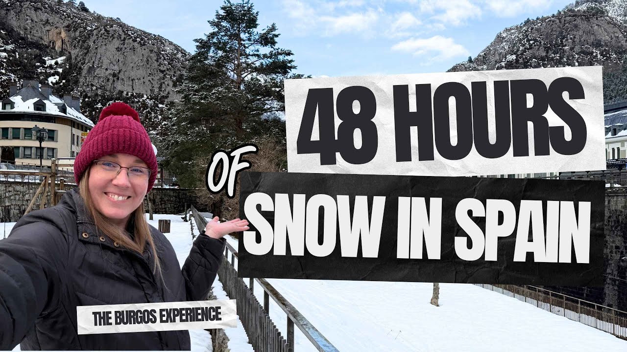 48 Hours of Snow in Spain | Road Trip from Zaragoza | The Burgos ...