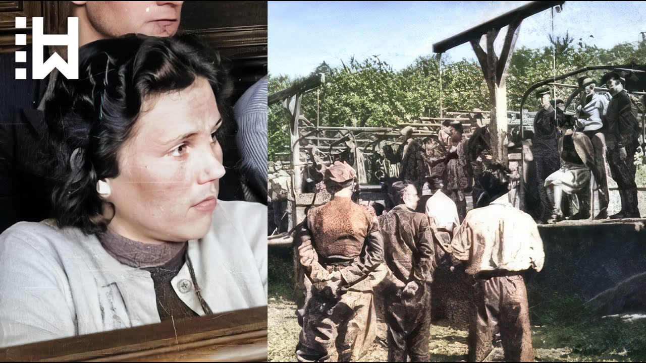 Dolorosa ejecución de la sádica guarda nazi del campo de Stutthof en la ...