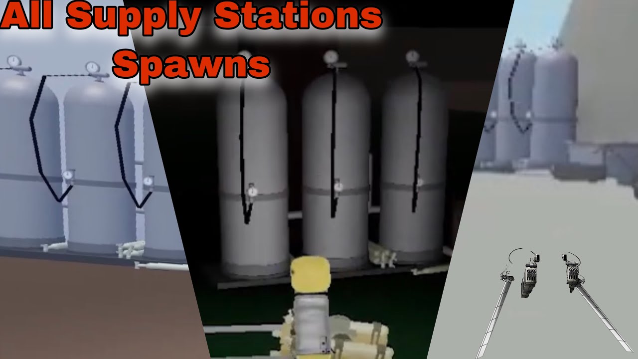 All Gas and Blade Refill Supply Locations In Titanage - YouTube