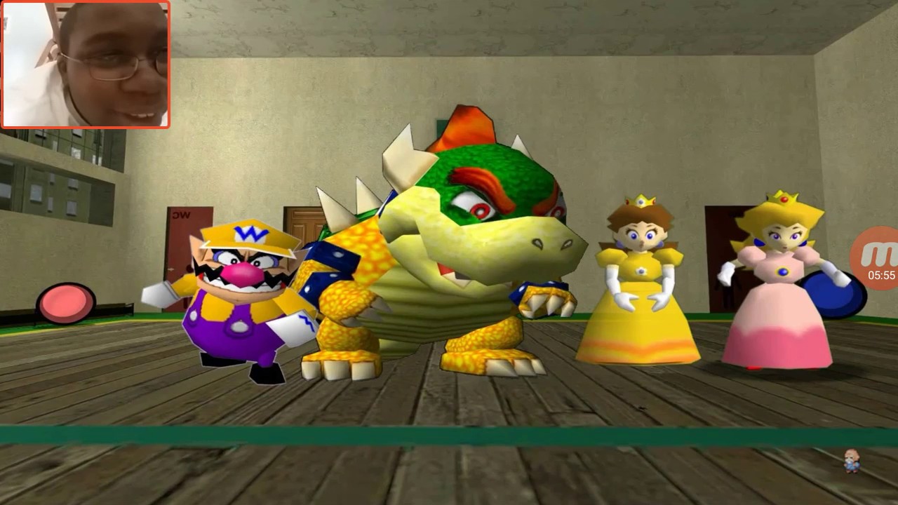 Smg4 high school mario reaction - YouTube