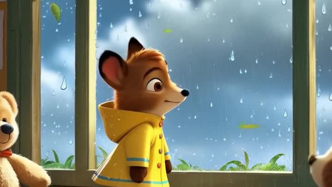 Drip Drop Rainy Day Song for Kids | Fun Weather Song | Songs for kids ...